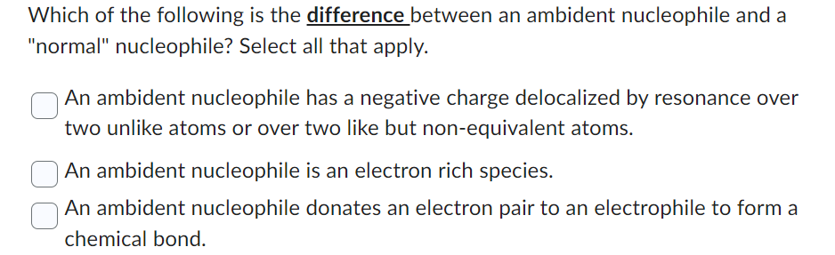 Solved Which of the following is the difference between an | Chegg.com