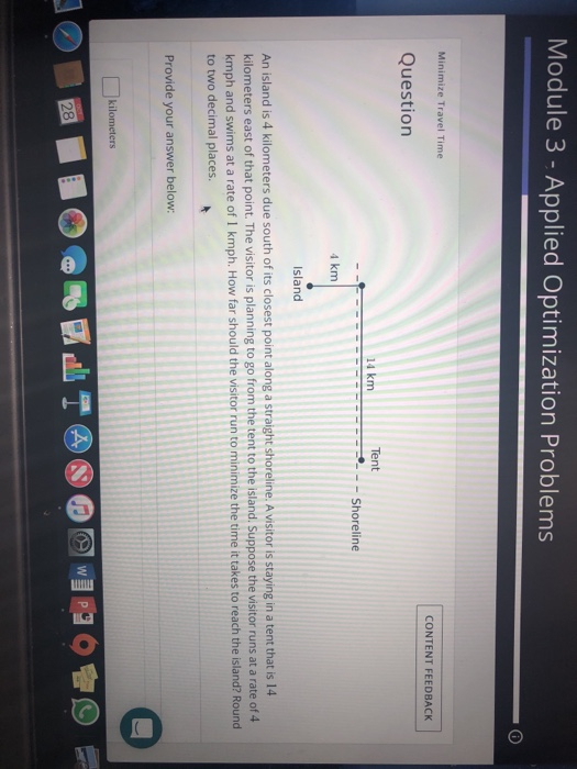 Solved Module 3 - Applied Optimization Problems Minimize | Chegg.com