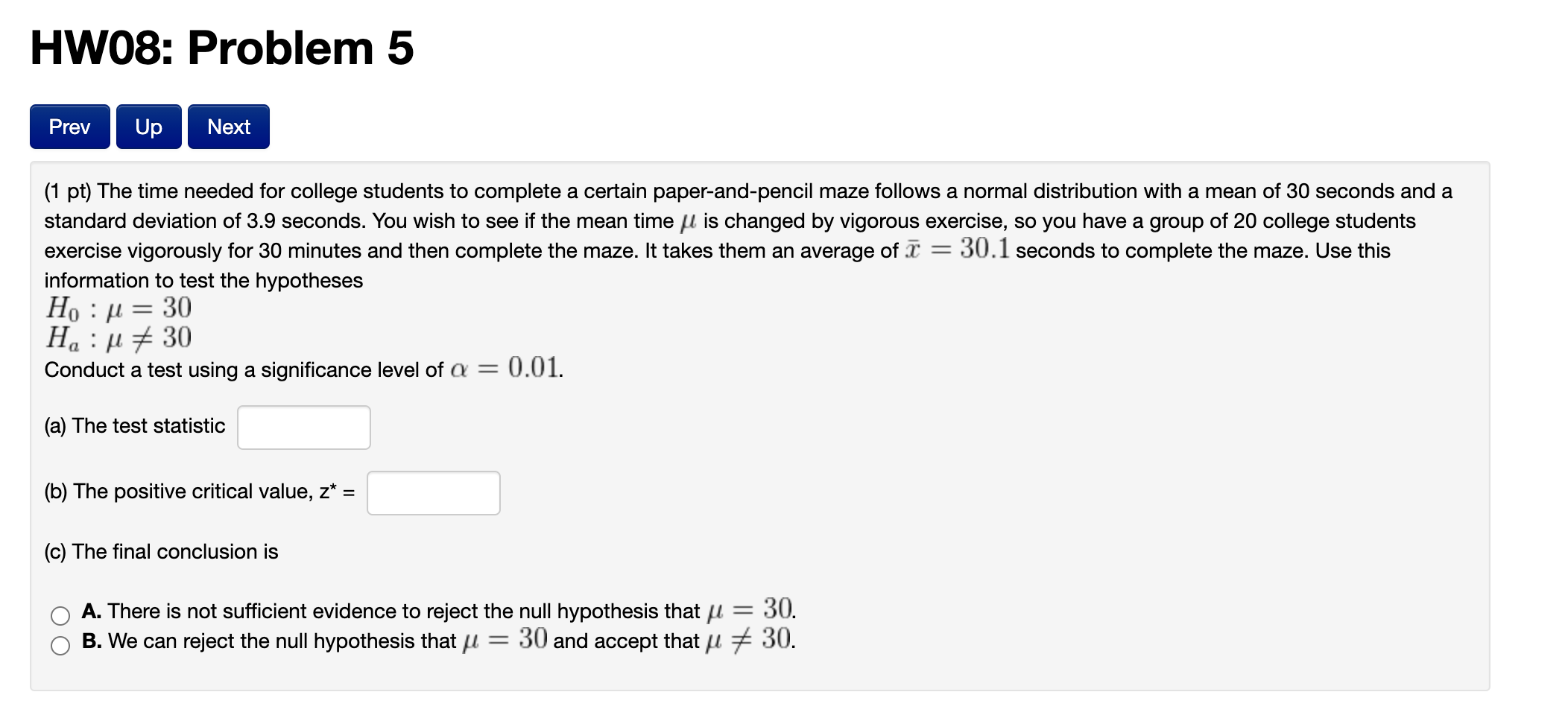 Solved HW08: Problem 4 Prev Up Next (1 pt) Golf-course | Chegg.com