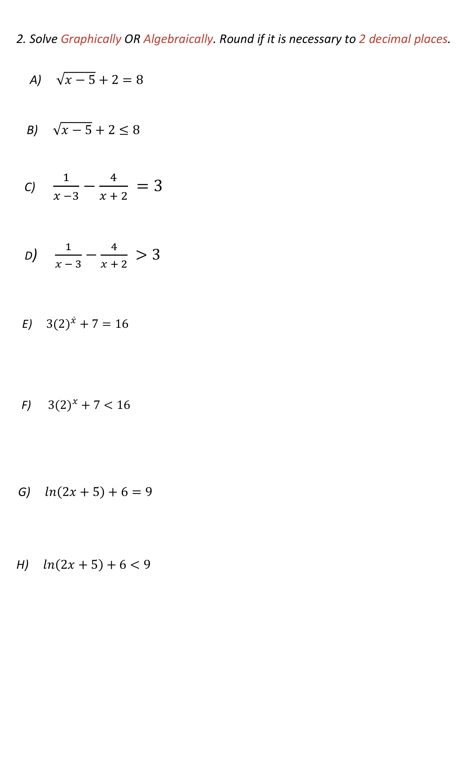 Solved HW 4, 2023, 16 examples 1. Solve Graphically OR | Chegg.com