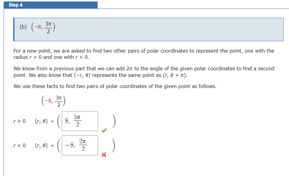 Solved b 8 3 2 For A New Point Chegg