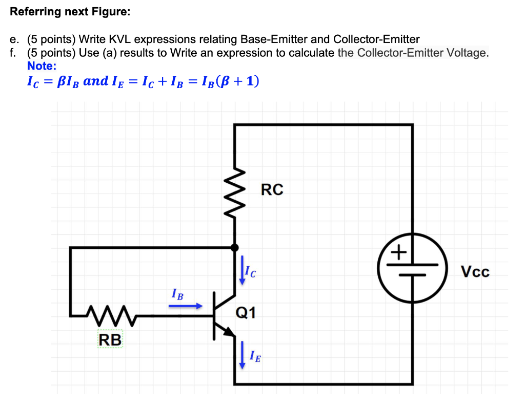 Solved The current gain of a common emitter transistor | Chegg.com