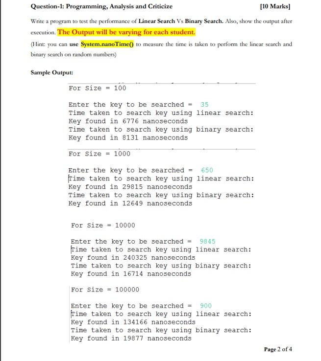 Solved a. Do the program in eclipse, copy and paste the code | Chegg.com