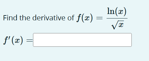 Solved f(x)=xln(x) | Chegg.com