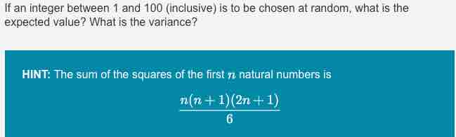 Solved If an integer between 1 ﻿and 100 (inclusive) ﻿is to | Chegg.com