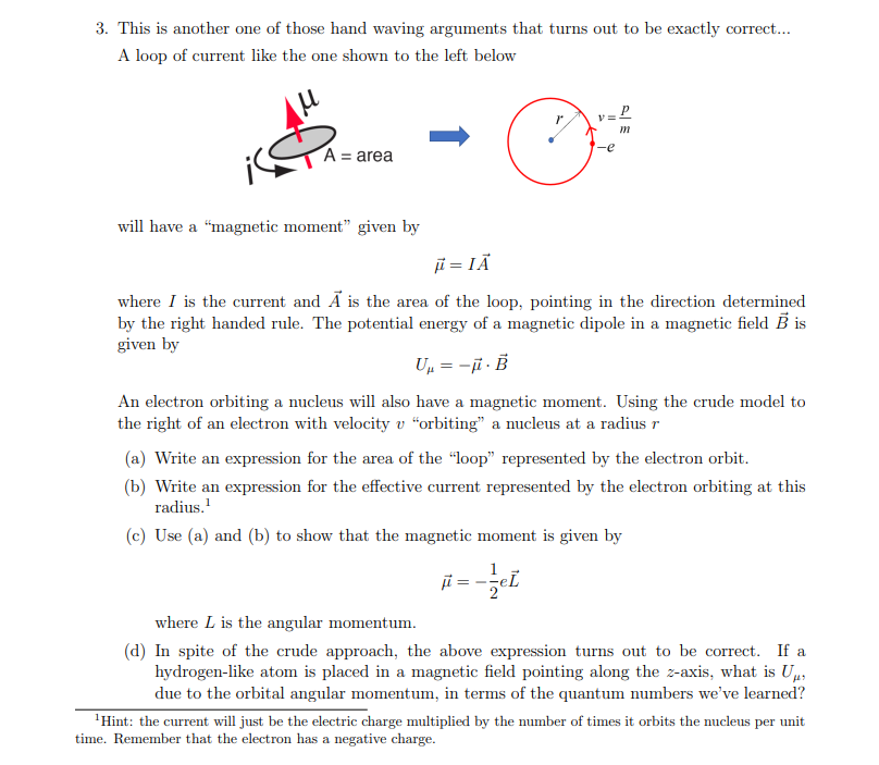 Solved 3. This is another one of those hand waving arguments | Chegg.com