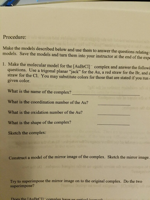 Solved Make the models described below and use them to | Chegg.com
