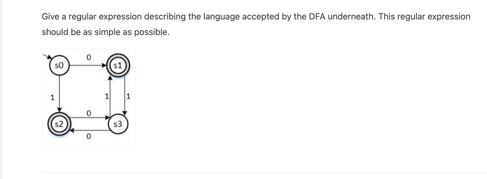 Solved Give A Regular Expression Describing The Language