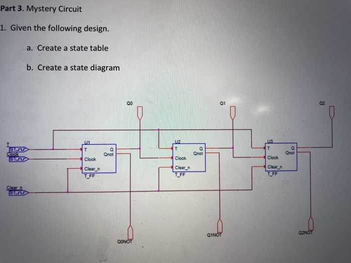 Solved Part 3. Mystery Circuit 1. Given the following | Chegg.com