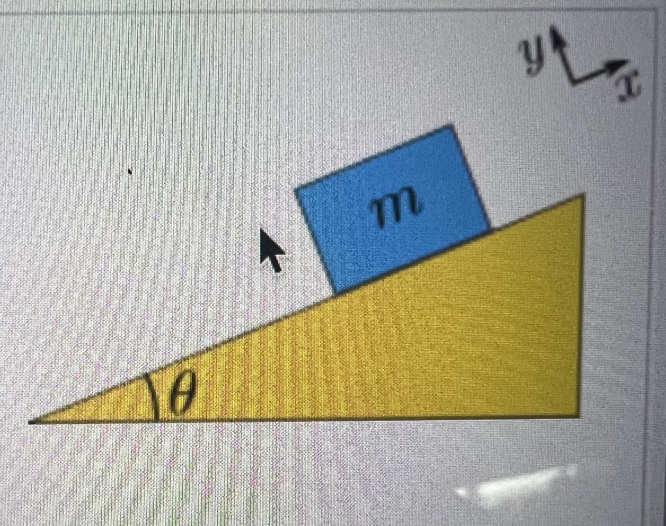 Solved At a post office, a parcel that is an m kg box slides | Chegg.com