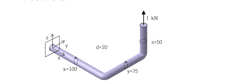Solved 4. A rod of 20 mm diameter and 450 mm length is bent | Chegg.com