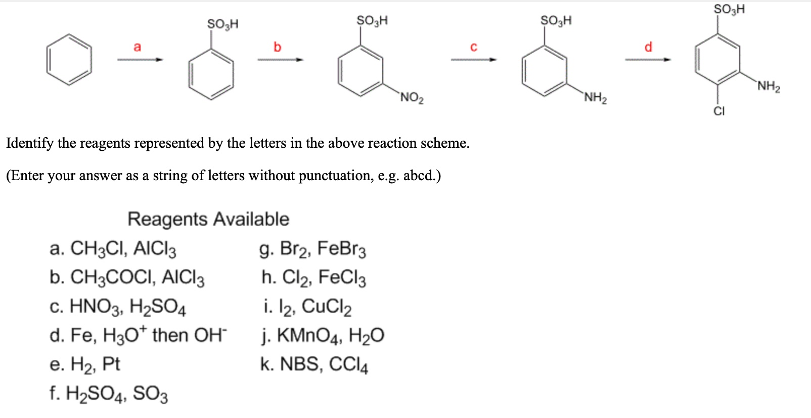 Solved SOH SO3H SOH so 0-8- - 8 - NH2 NO2 NH2 Identify the | Chegg.com