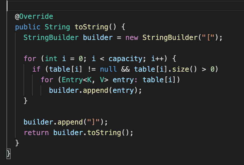 Solved In the text you will find a custom Map interface to | Chegg.com
