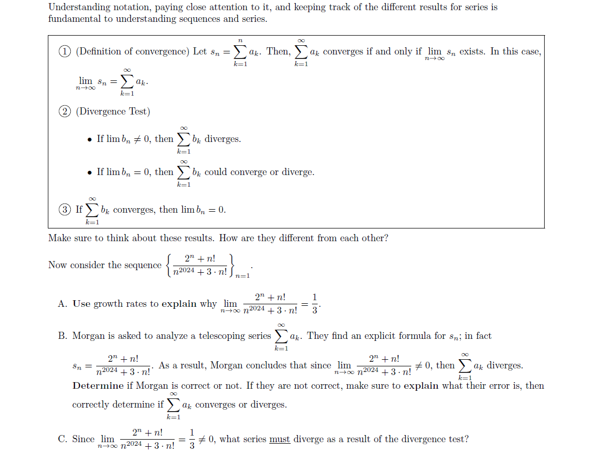 Solved Understanding notation, paying close attention to it, | Chegg.com