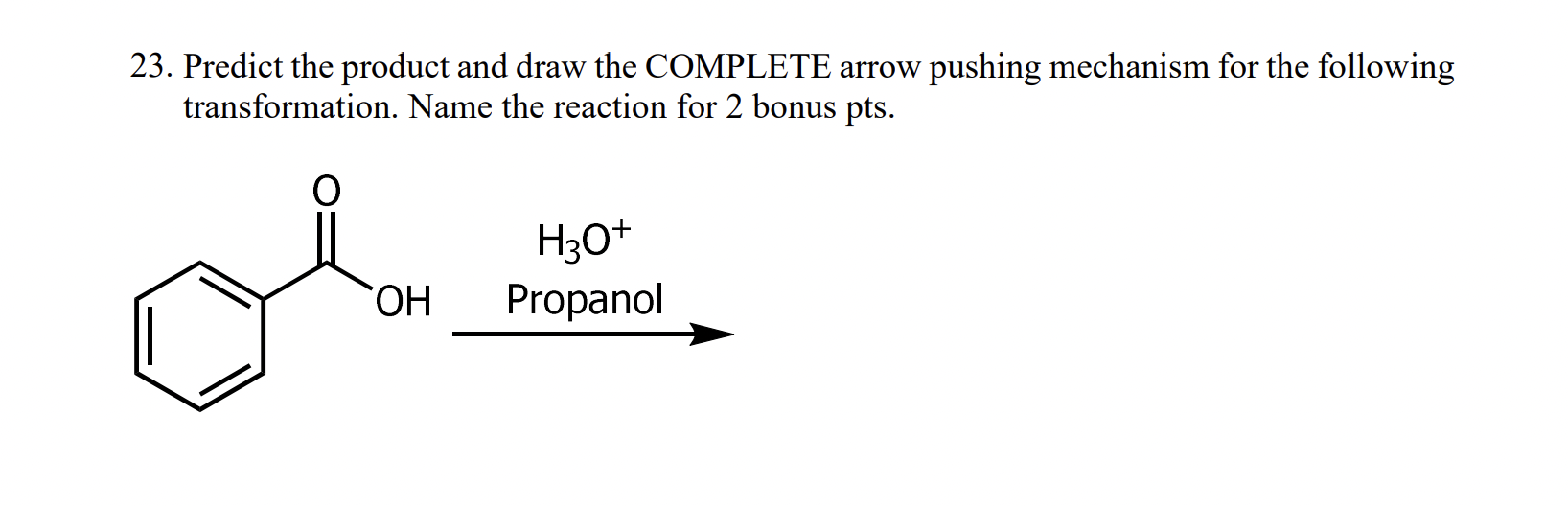 Solved Predict the product and draw the COMPLETE arrow | Chegg.com