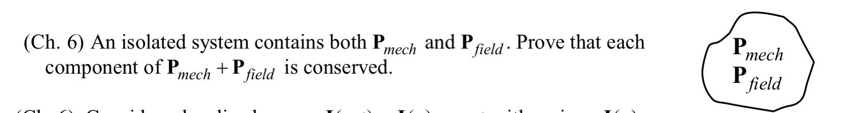 Solved (Ch. 6) An isolated system contains both P, mech and | Chegg.com