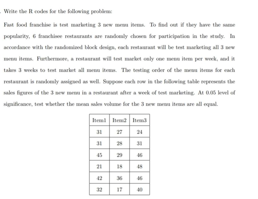 Solved Need asap. will give upvote. Give your answer in R | Chegg.com