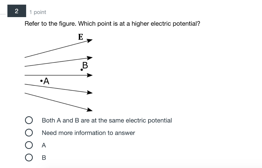 Solved 1 point Charges will stop moving between two points | Chegg.com