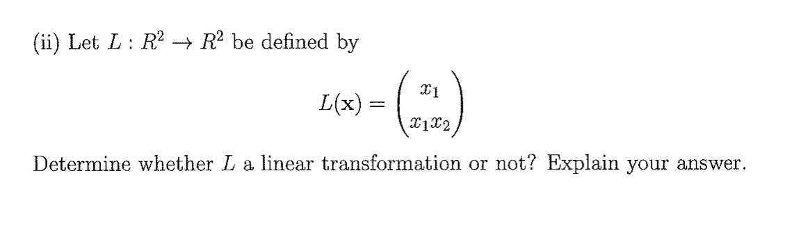 Solved 5). (12 points) (i) Determine whether the set 11) / | Chegg.com