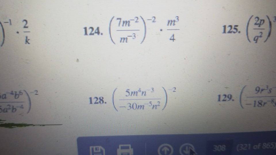 Solved eWild 308 Chapter 5 Exp Evaluate each expre 91. 6 95 | Chegg.com