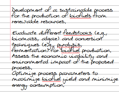 Solved Development of a sustainable process for the | Chegg.com