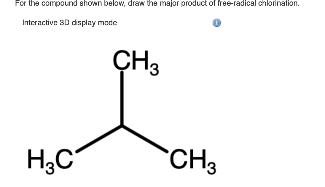 Solved For the compound shown below, draw the major product | Chegg.com