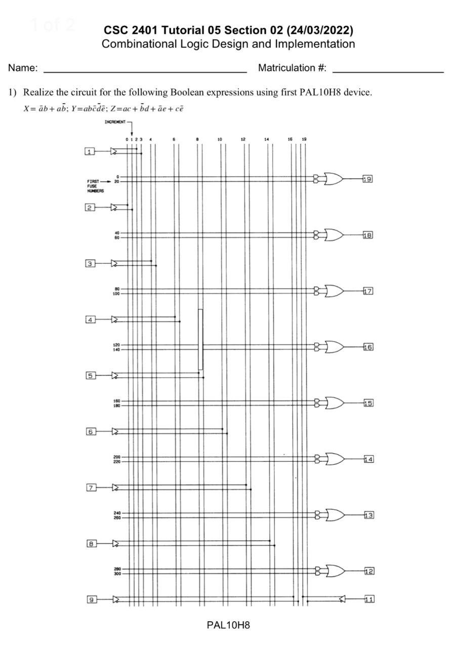 Solved CSC 2401 Tutorial 05 Section 02 (24/03/2022) | Chegg.com