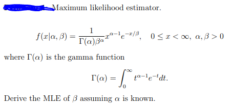 Solved Maximum likelihood | Chegg.com