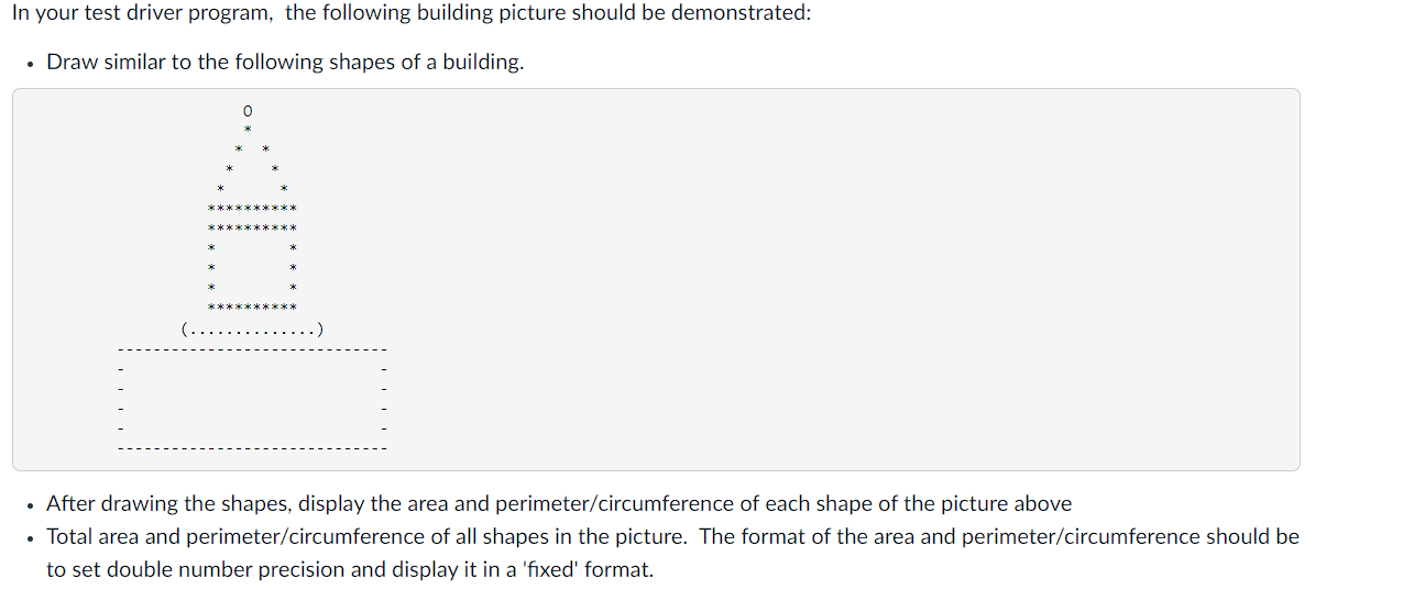 Solved • Define an enum type, ShapeType, of four shapes. • | Chegg.com