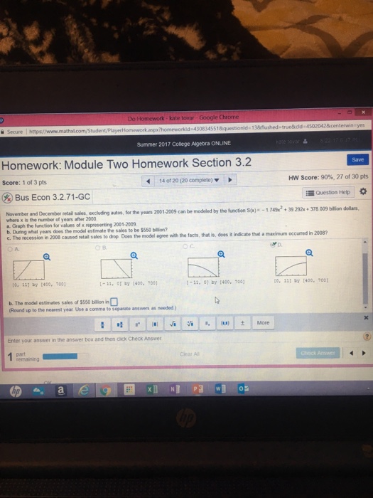 Solved kate tovar Google Chrome Seture https//wwww | Chegg.com