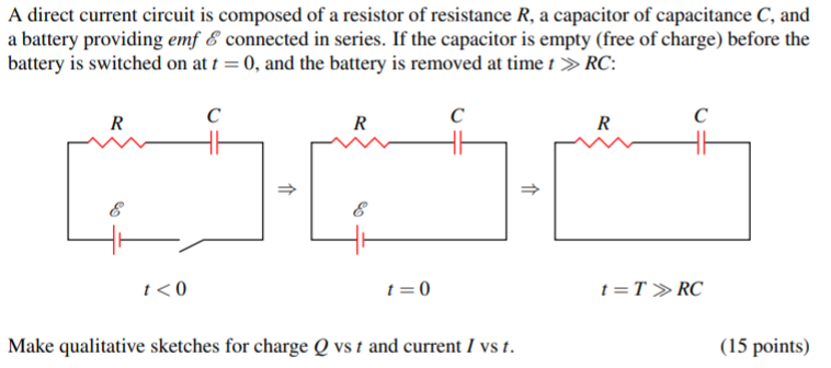 Solved A direct current circuit is composed of a resistor of | Chegg.com