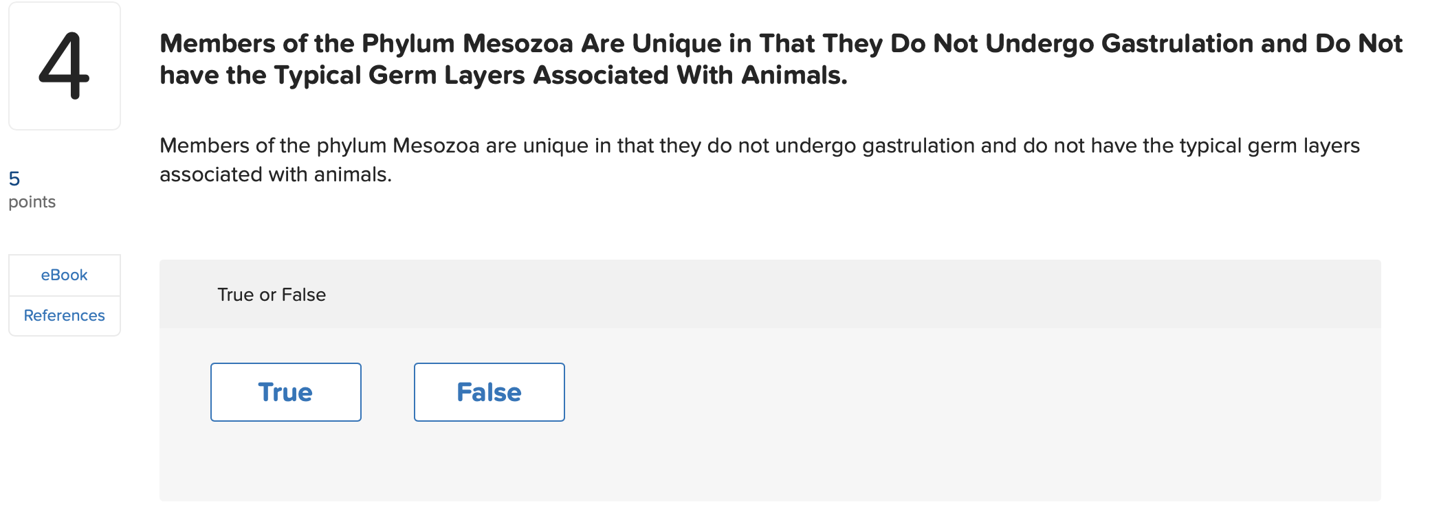 Solved Members of the Phylum Mesozoa Are Unique in That They | Chegg.com