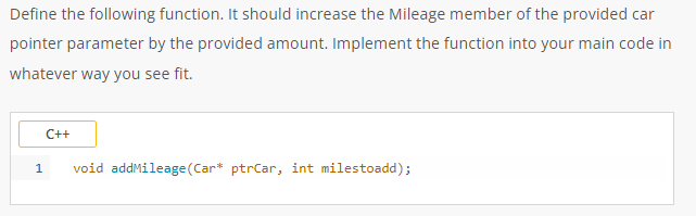Solved Define The Following Function It Should Increase The