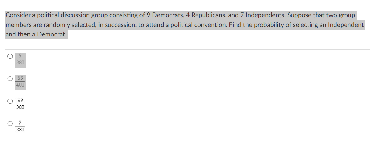 Solved Consider a political discussion group consisting of 9 | Chegg.com