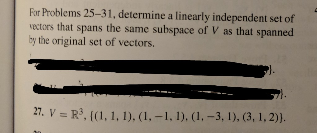 Solved For Problems 25 31 Determine A Linearly Independent