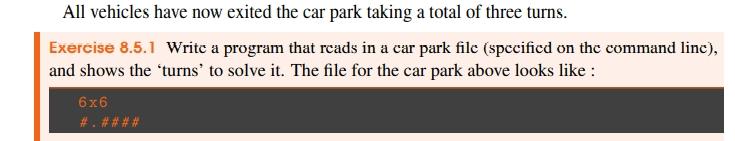 Solved In a 2-dimesional car park as seen from above, | Chegg.com