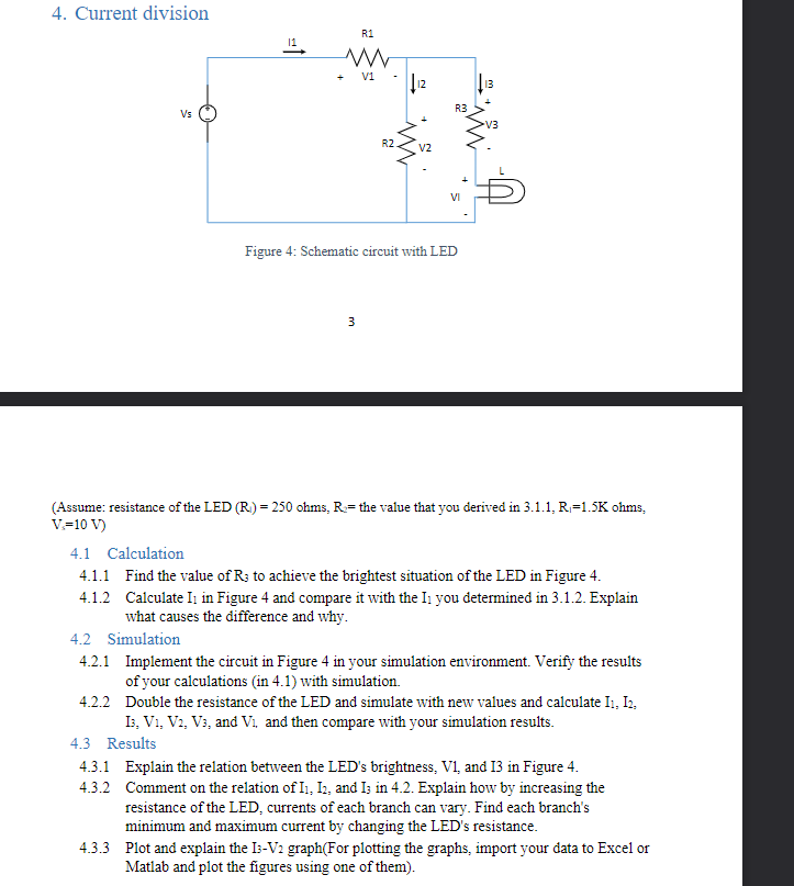 (Assume: resistance of the LED(R1)=250ohms,R2= ﻿the | Chegg.com