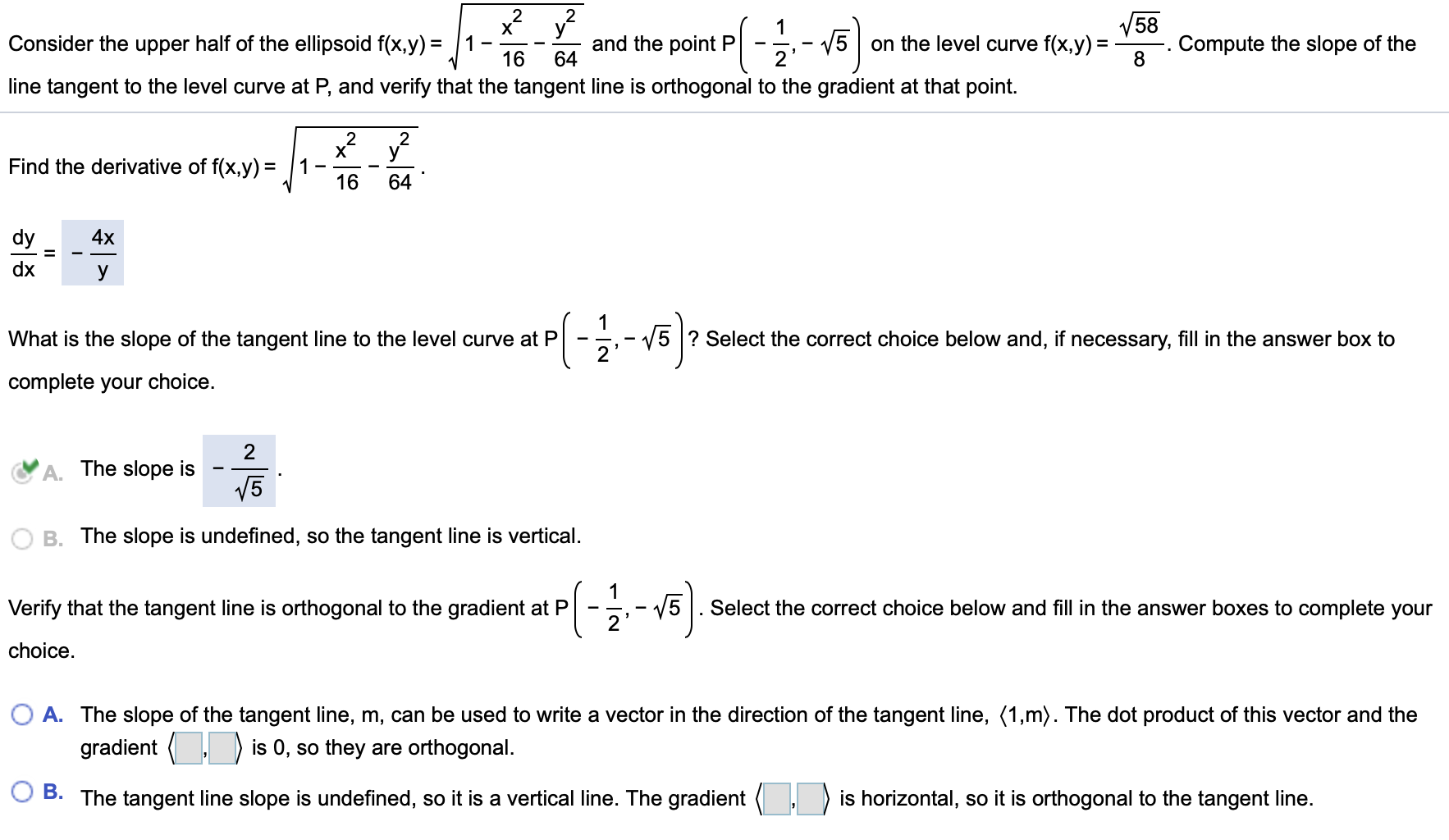 Solved 58 = x22 Consider the upper half of the ellipsoid | Chegg.com