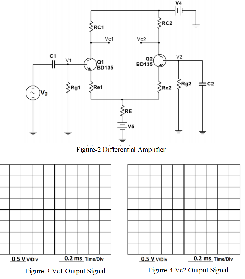 Solved Figure 2 shows the difference amplifier circuit | Chegg.com