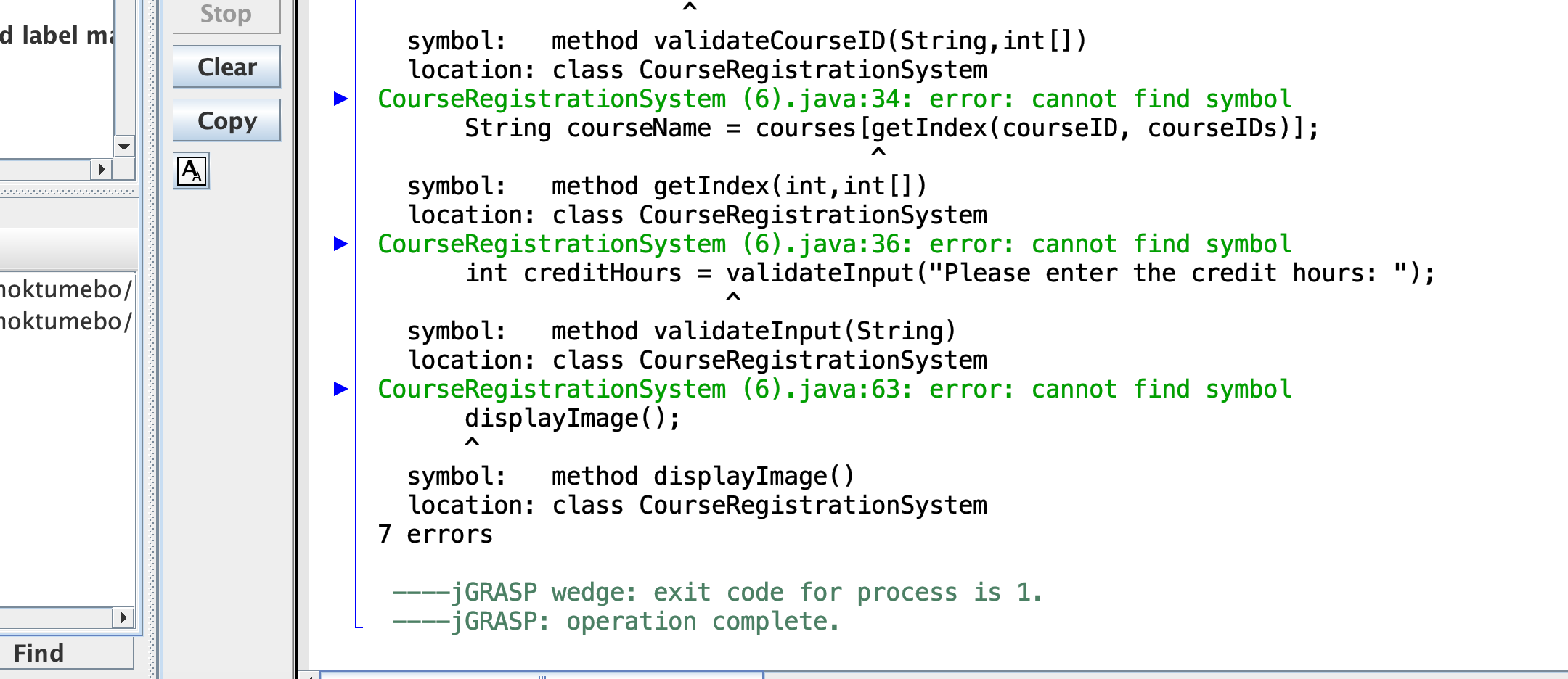 Solved 0 Im Having A Hard Time Fixing This Java Code 6512
