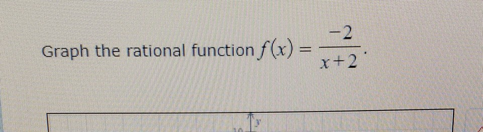 Solved 2 Graph the rational function f(x) | Chegg.com