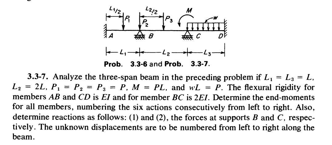 Solved 1112 2212 м பாம் பு DI HA AB KL-ta -L2 L3 Prob. 3.3-6 | Chegg.com