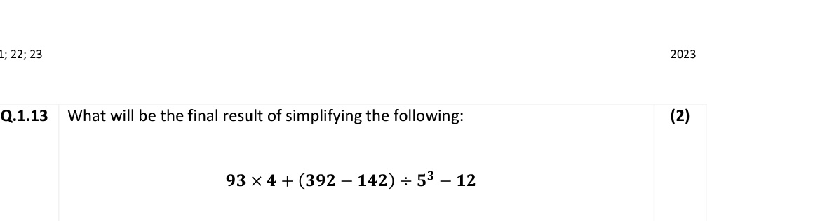 Solved What will be the final result of simplifying the | Chegg.com