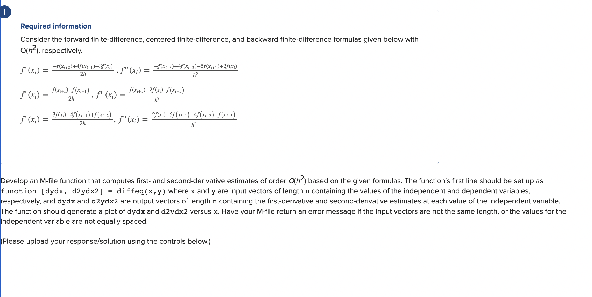 Solved Required information Consider the forward | Chegg.com