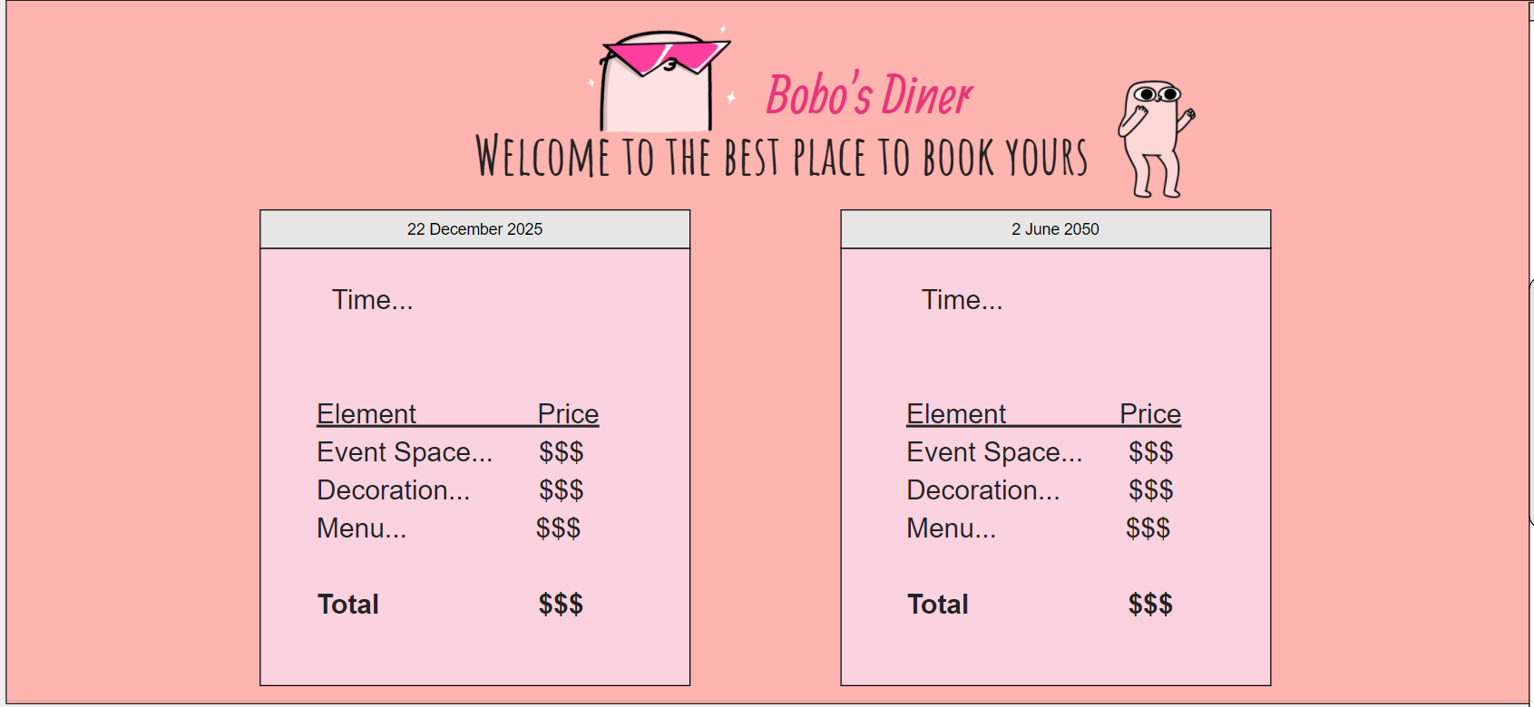 Write HTML and CSS code for the following view | Chegg.com