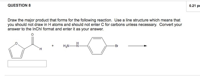 Solved QUESTION 7 0.21 points Draw the reactive intermediate | Chegg.com