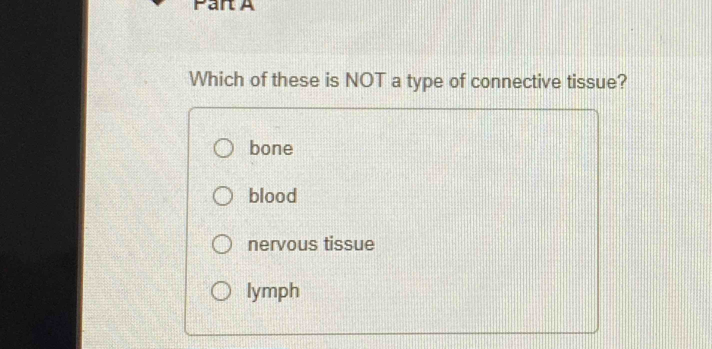 Solved Which of these is NOT a type of connective | Chegg.com