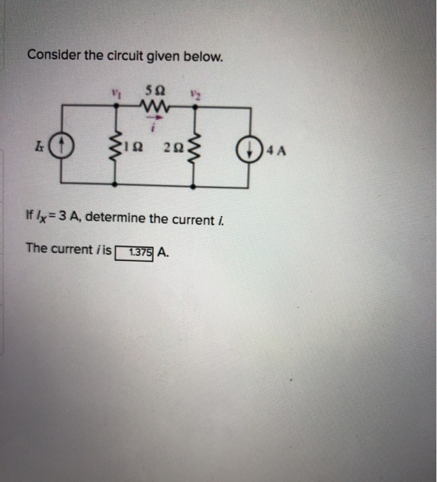 Solved Consider the circuit given below. 5Q 22 4 A If lx 3 | Chegg.com