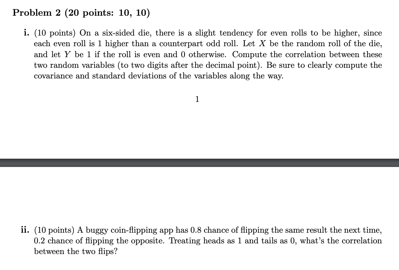Problem 2 20 Points 10 10 I 10 Points On A 3469