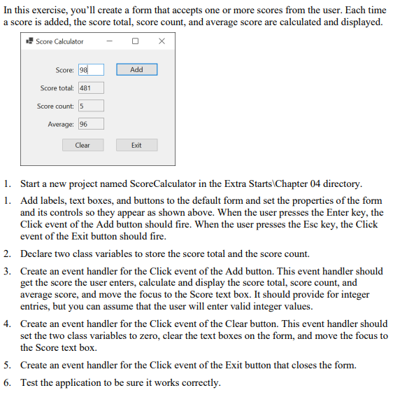 Solved In this exercise, you'll create a form that accepts | Chegg.com